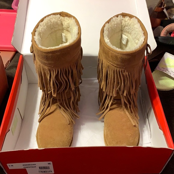 American Rag | Shoes | American Rag Fringe Boots | Poshmark